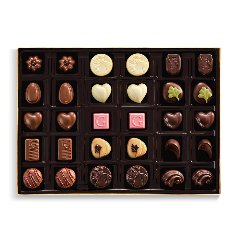 Signature 72% Cacao Dark Chocolate Mini Bars, Set of 12 | GODIVA ...