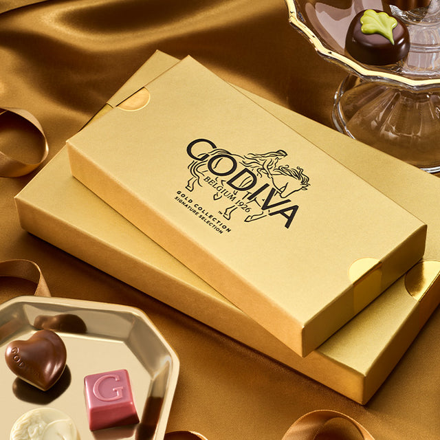 Holiday Goldmark Assorted Chocolate Gift Box, 36 pc. | GODIVA – GODIVA ...